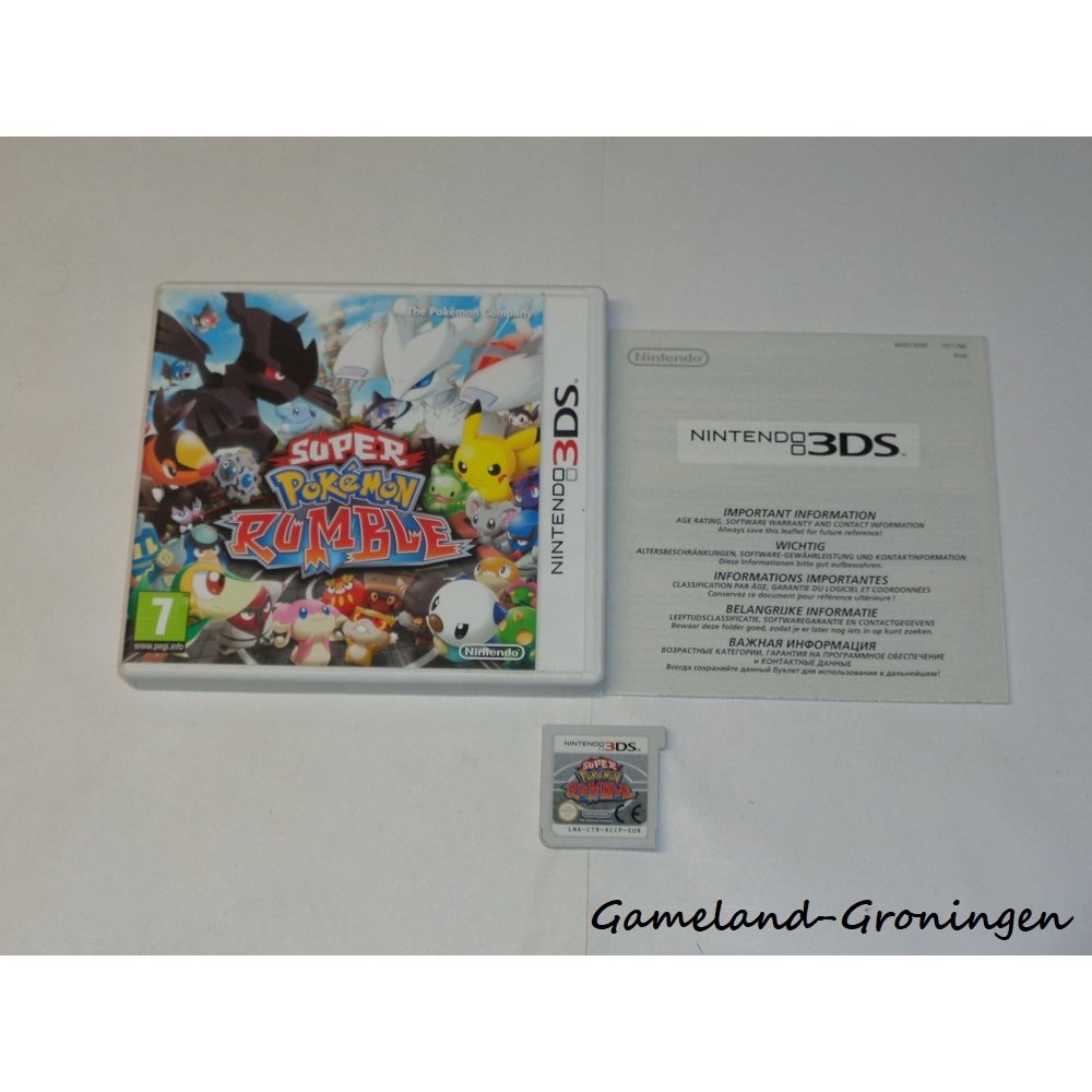 Super Rumble Pokemon - Nintendo 3Ds Kopen - Gameland-Groningen