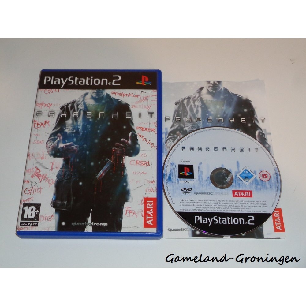 Fahrenheit - PlayStation 2 (PS2) Kopen - Gameland-Groningen