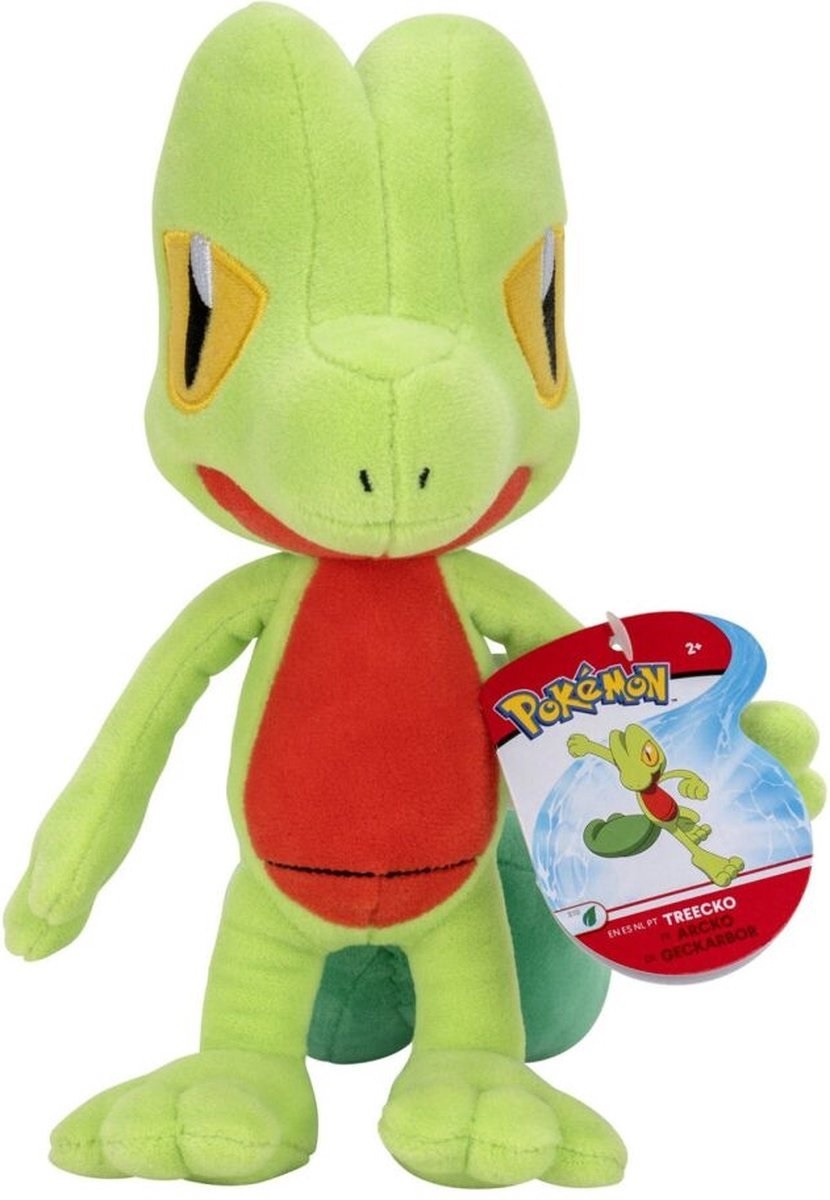 Pokémon - Treecko Plush Toy 20 cm Buy - Gameland-Groningen