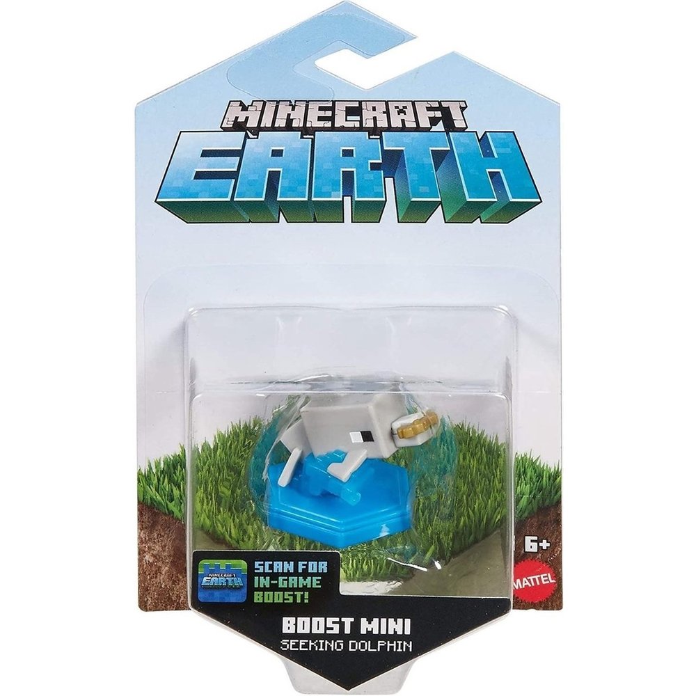 Minecraft - Earth Boost Mini Figure Seeking Dolphin Kopen - Gameland ...