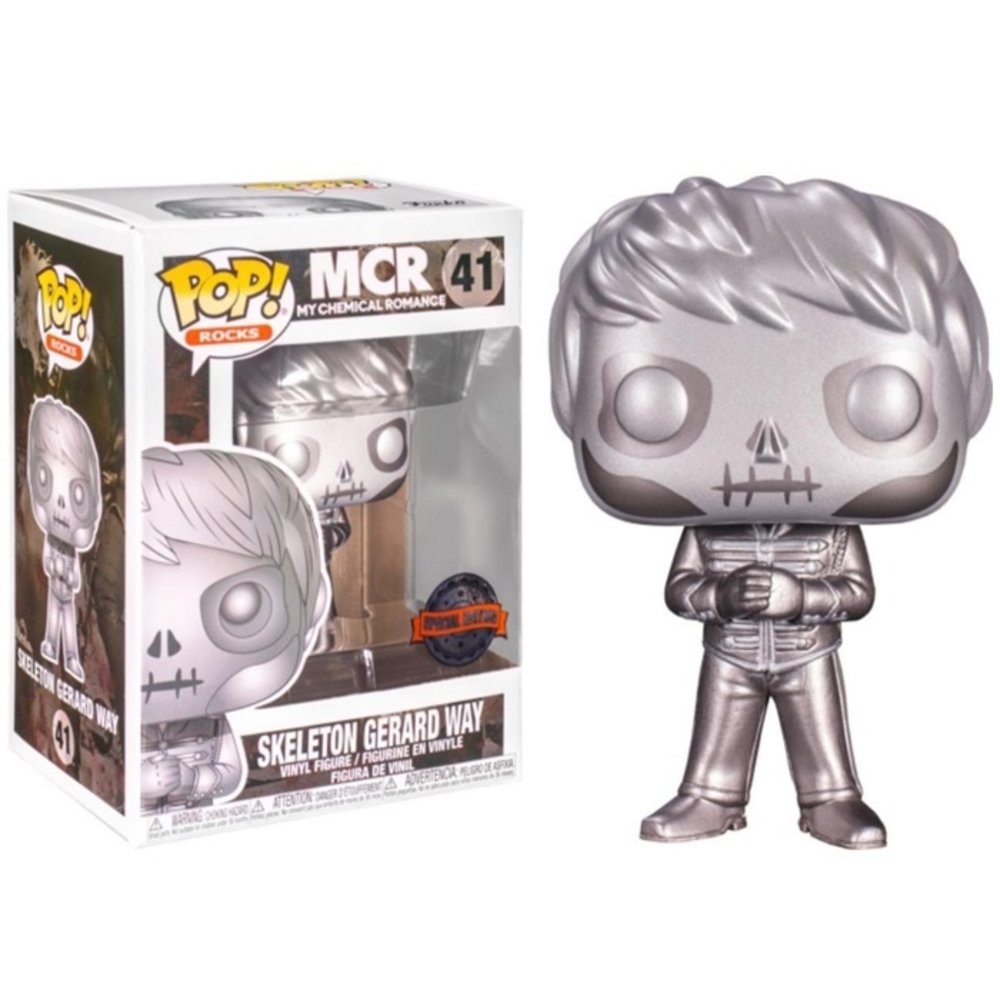 My Chemical Romance - Skeleton Gerard Way Metallic - Gameland-Groningen