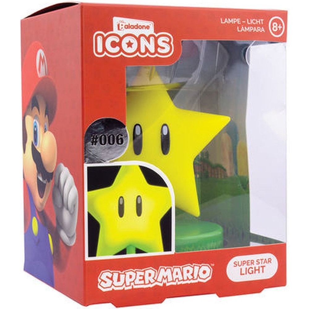 Super Mario - Super Star Light 10 cm Kopen - Gameland-Groningen