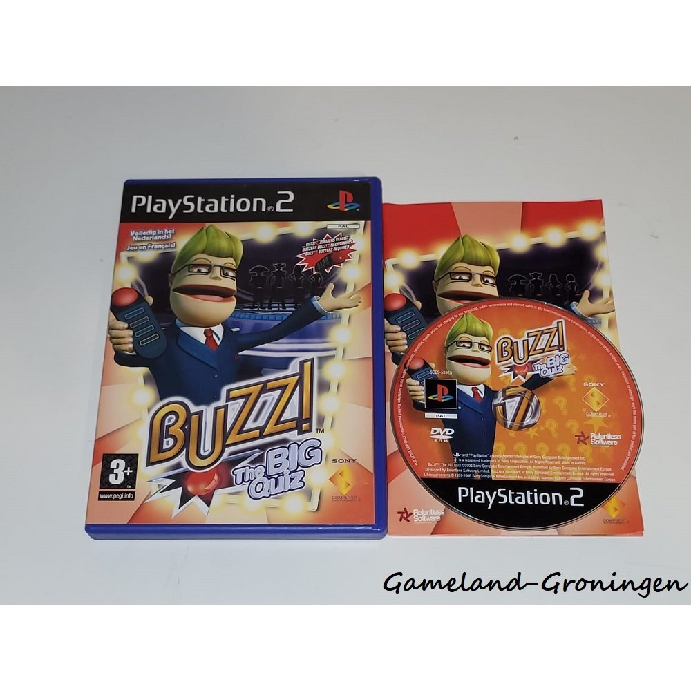 Buzz! The Big Quiz - PlayStation 2 (PS2) Kopen - Gameland-Groningen