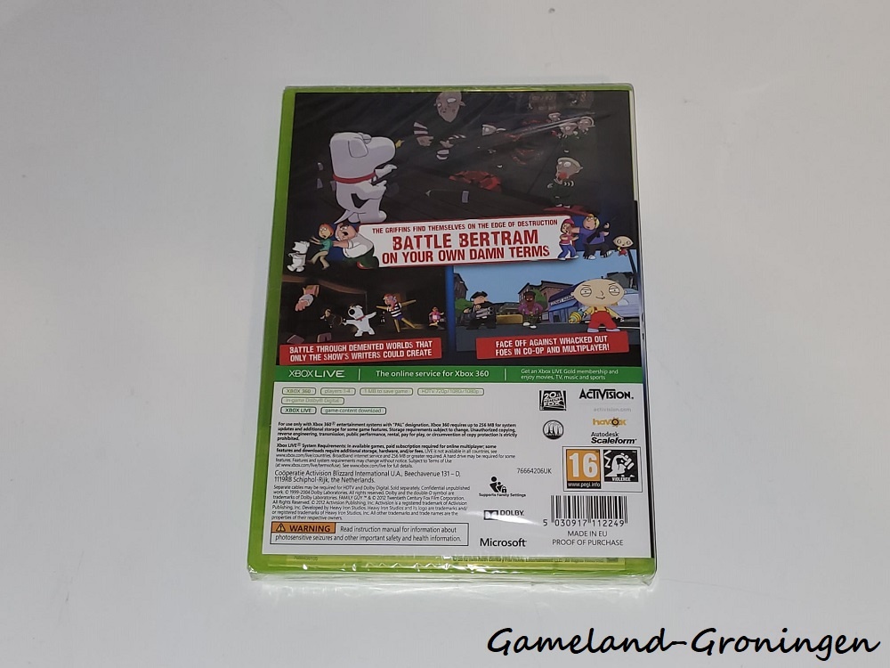 Family Guy Back to the Multiverse - Xbox 360 Purchase - Gameland-Groningen