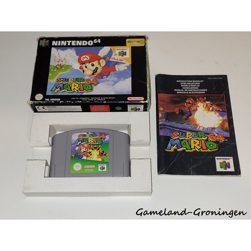 Super Mario 64 - Nintendo 64 (N64) Purchase - Gameland-Groningen