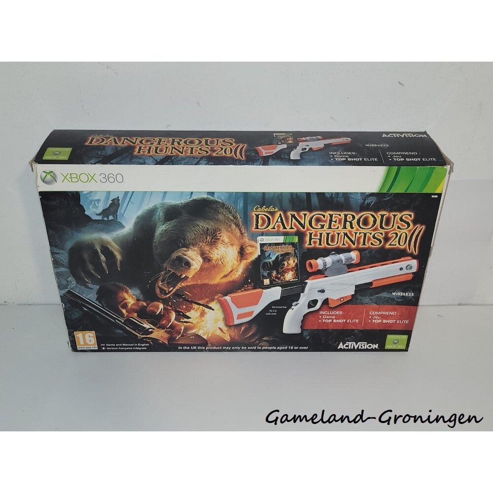 Cabela's Dangerous Hunts 2011 + Gun - Xbox 360 - Gameland-Groningen