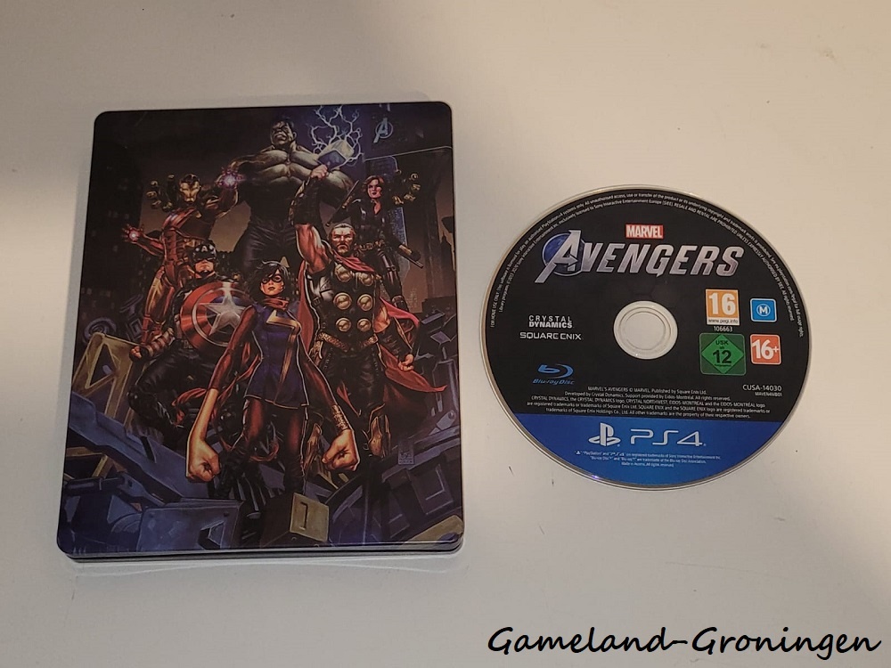 Buy Marvel Avengers Steelbook - PlayStation 4 - Gameland-Groningen