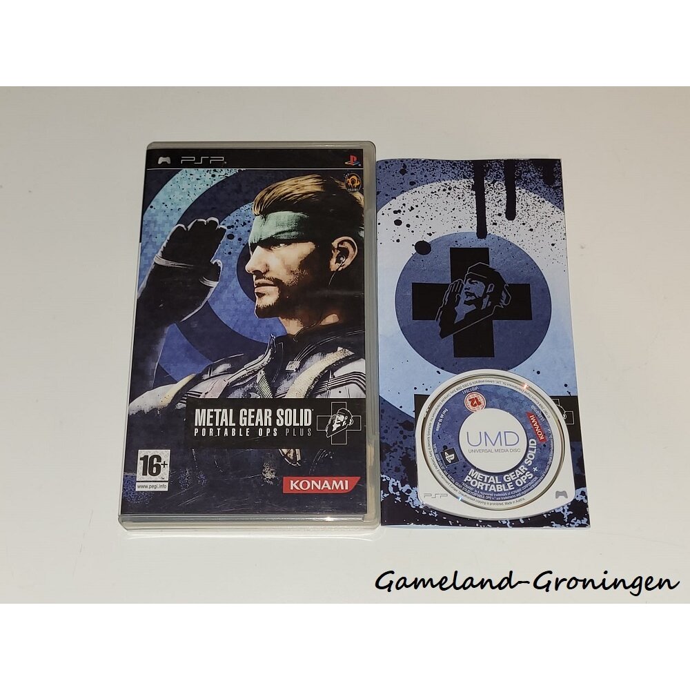 Metal Gear Solid: Portable Ops Plus - Buy PSP - Gameland-Groningen