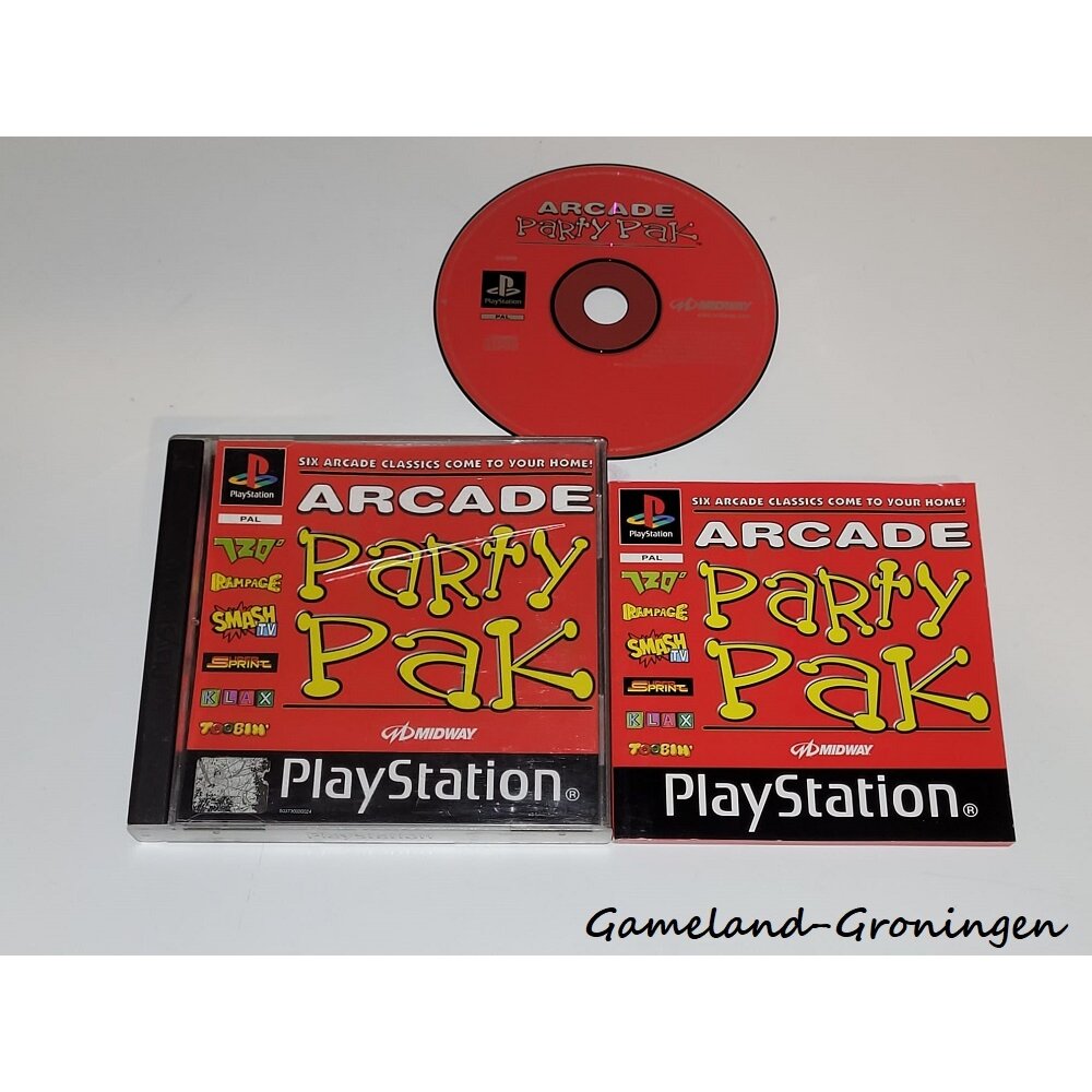 Arcade Party Pak - PlayStation 1 Kopen bij Gameland-Groningen ...