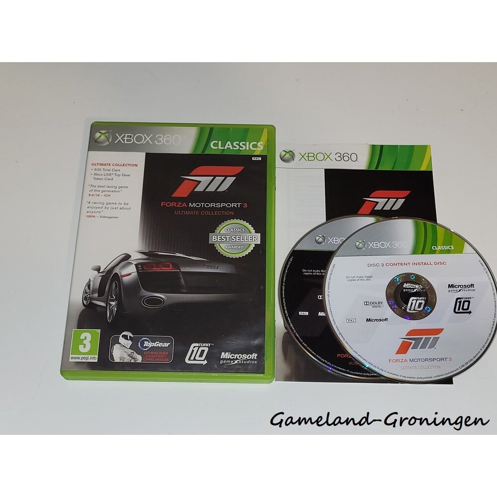 Forza Motorsport 3 Ultimate Collection - Xbox 360 | Buy Now! - Gameland ...
