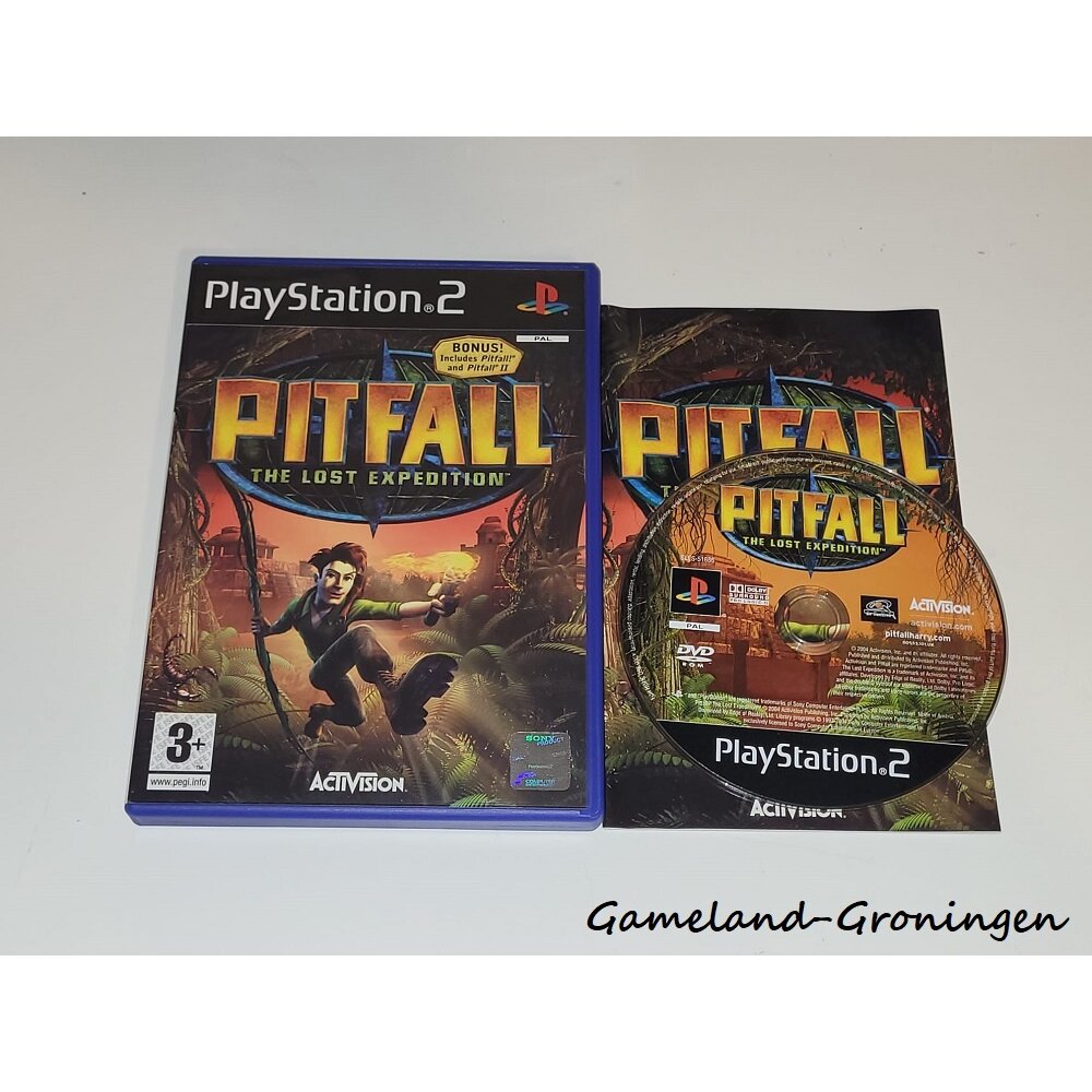 Pitfall: The Lost Expedition - PS2 | Gameland-Groningen - Gameland ...