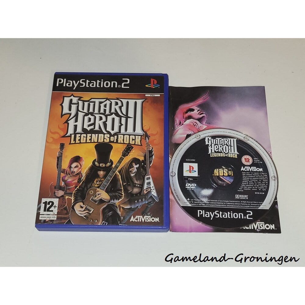 Guitar Hero III - PS2 | Bestel bij Gameland-Groningen - Gameland-Groningen