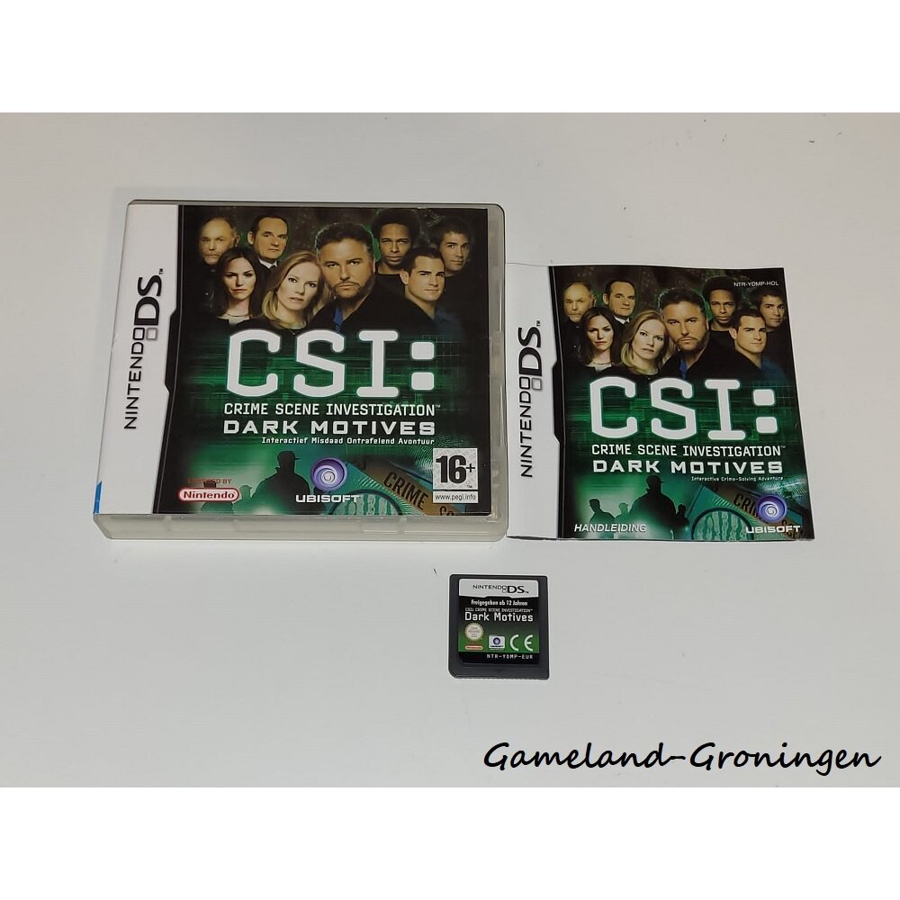 CSI: Dark Motives - Nintendo DS | Koop bij Gameland-Groningen ...