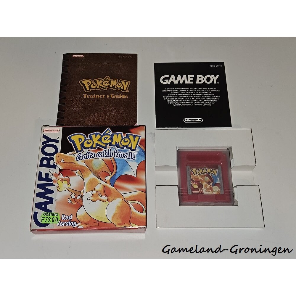 Buy Pokemon Red for Gameboy at Gameland-Groningen - Gameland-Groningen