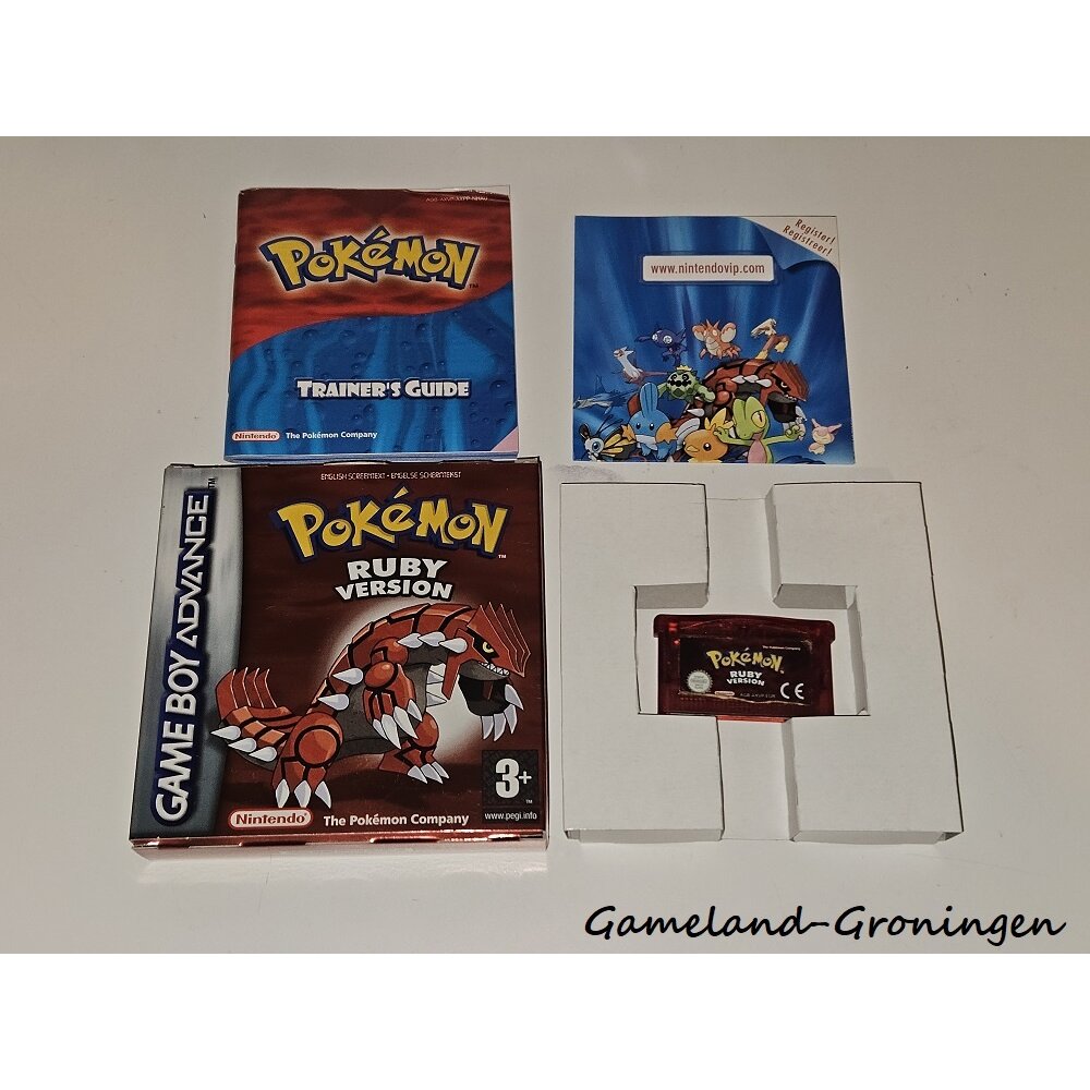 Koop Pokémon Ruby voor Gameboy Advance bij Gameland-Groningen ...