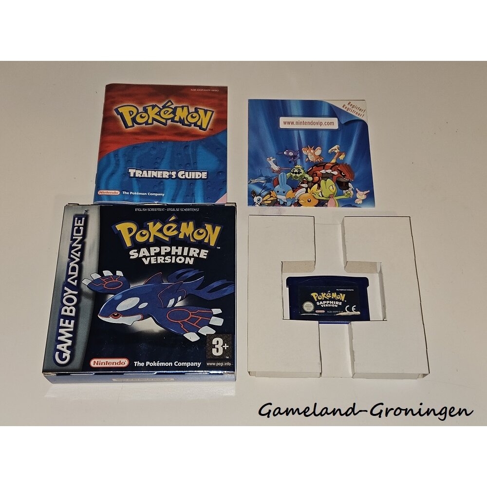 Pokemon Sapphire Version - Gameboy Advance Buy - Gameland-Groningen