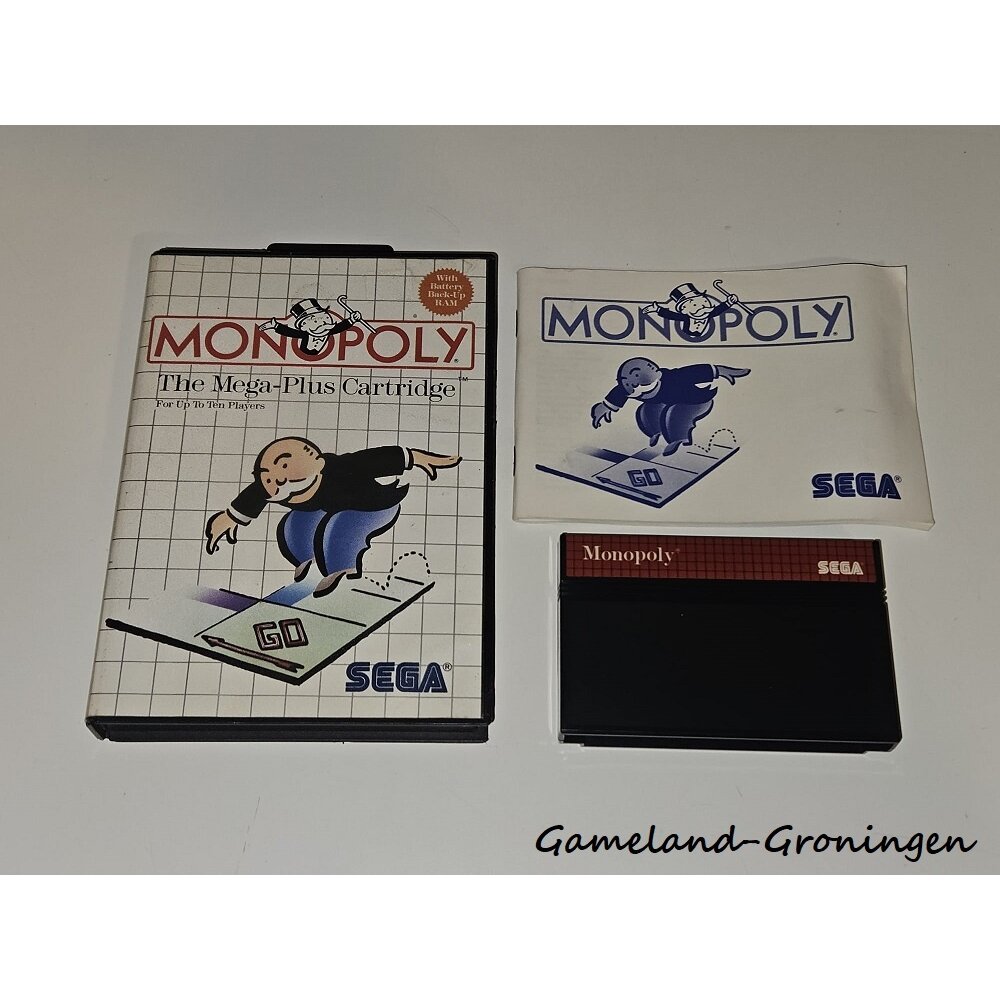 Monopoly voor Sega Master System: Bestel bij Gameland-Groningen ...