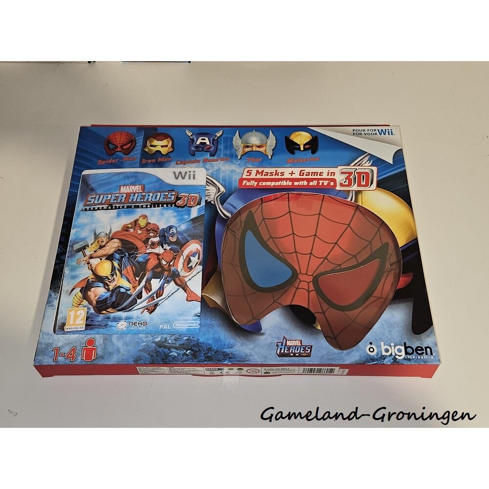 Marvel Super Heroes 3D - Grandmaster's Challenge + 3D Masks Bundle ...