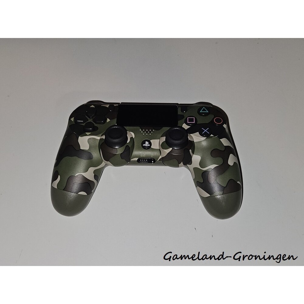Wireless Dualshock PS4 Controller (Green Camouflage) Kopen - Gameland ...
