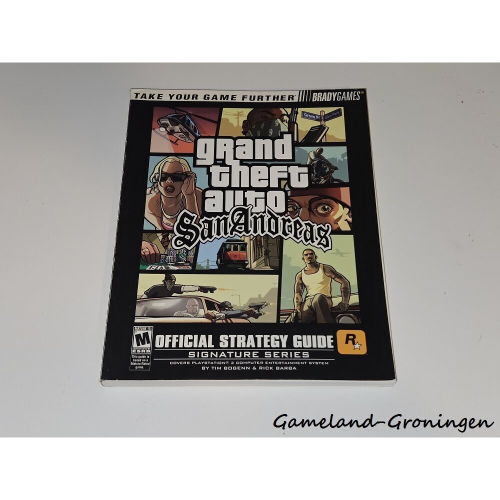 Grand Theft Auto San Andreas (GTA) (Strategy Guide) Kopen - Gameland ...