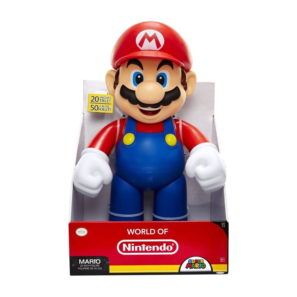 Super Mario - World of Nintendo - Mario Action Figure 50 cm Kopen ...