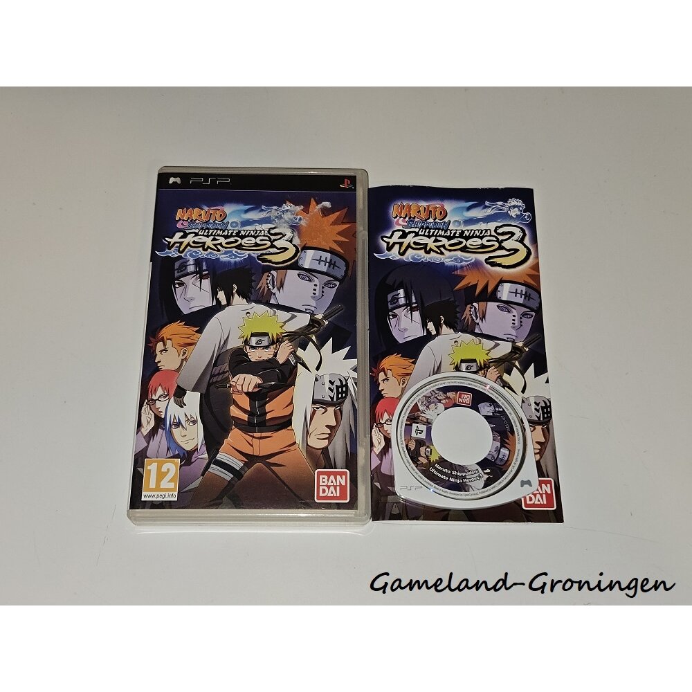 Naruto Shippuden: Ultimate Ninja Heroes 3 - Buy PSP - Gameland-Groningen