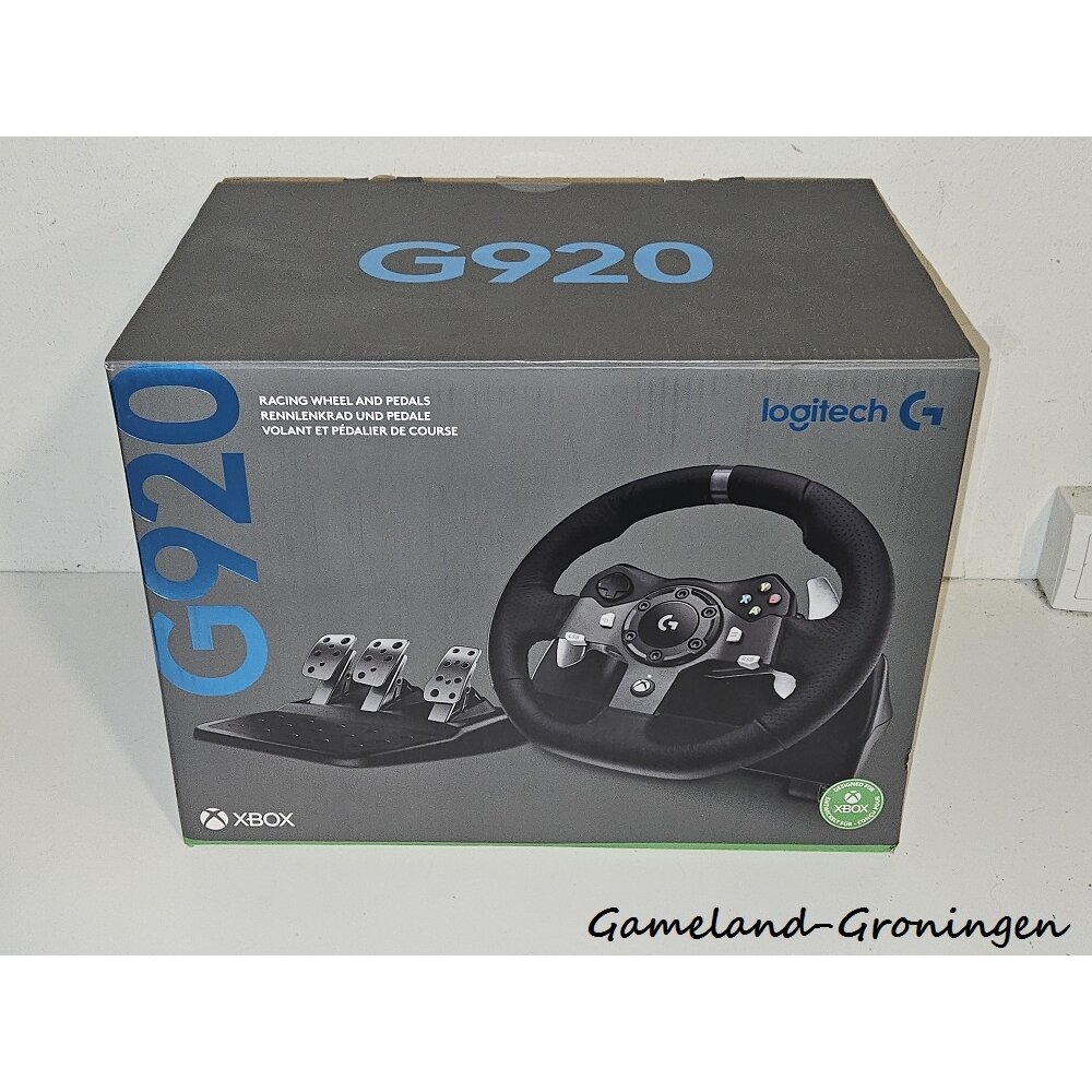 Logitech G920 Driving Force Racing Steering Wheel - PC/Xbox One ...