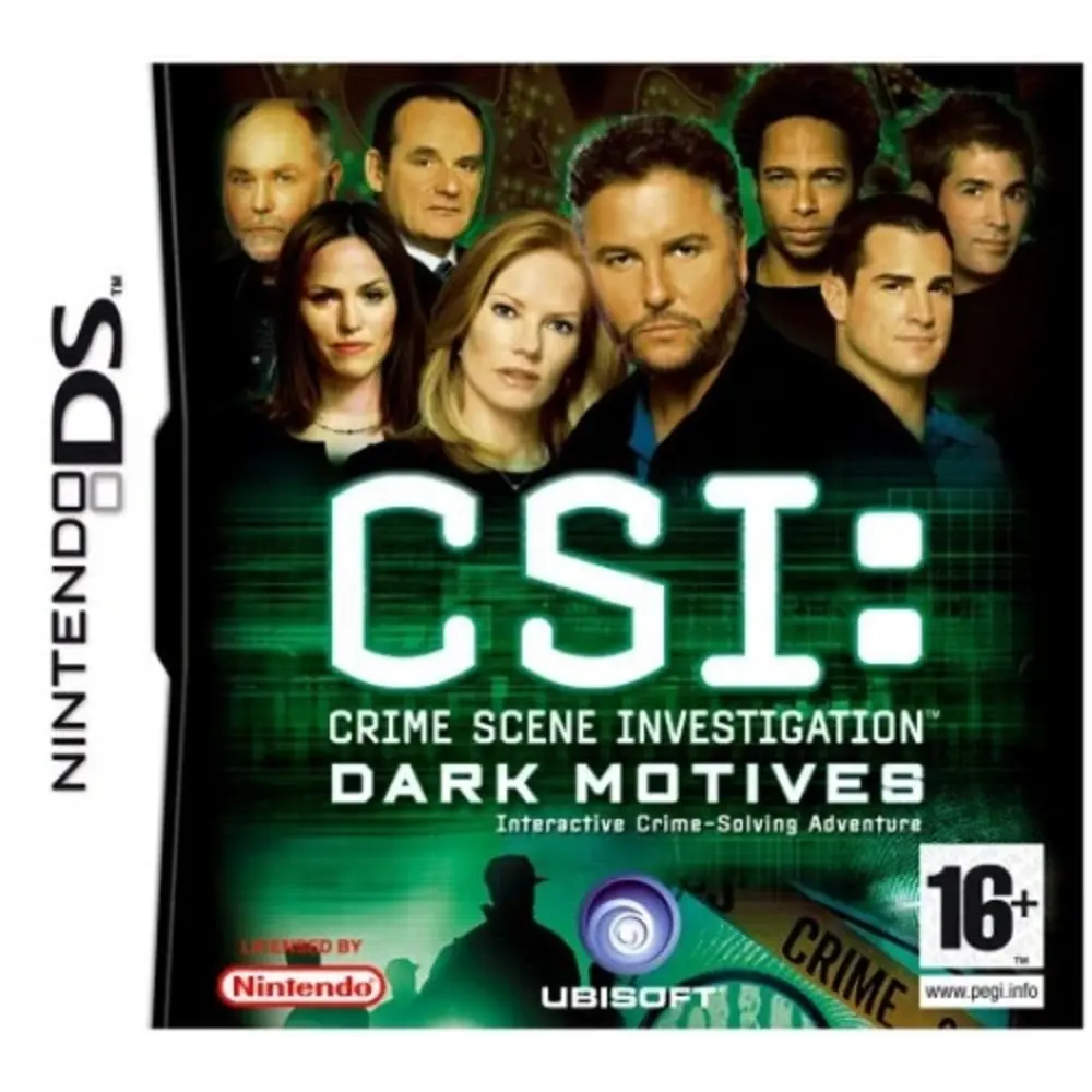 CSI: Dark Motives - Nintendo DS | Koop bij Gameland-Groningen ...