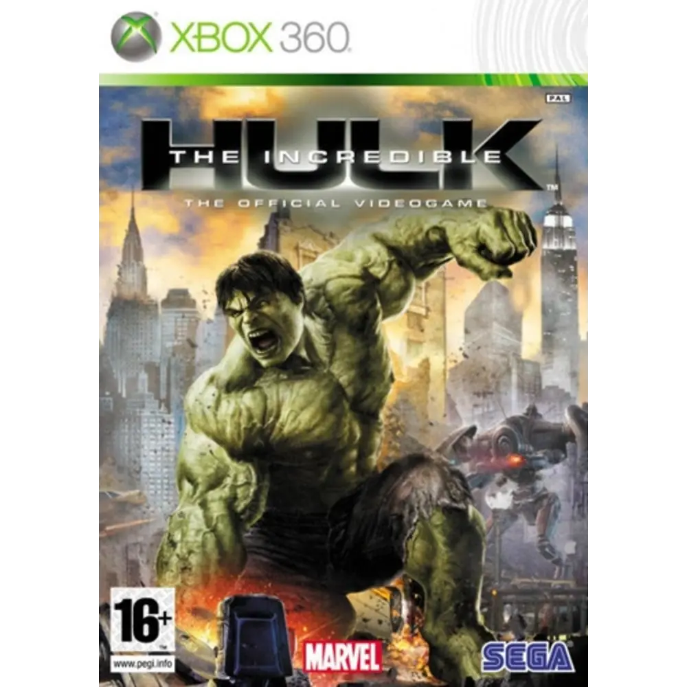 The Incredible Hulk Xbox 360 – Sloop Alles - Gameland-Groningen ...