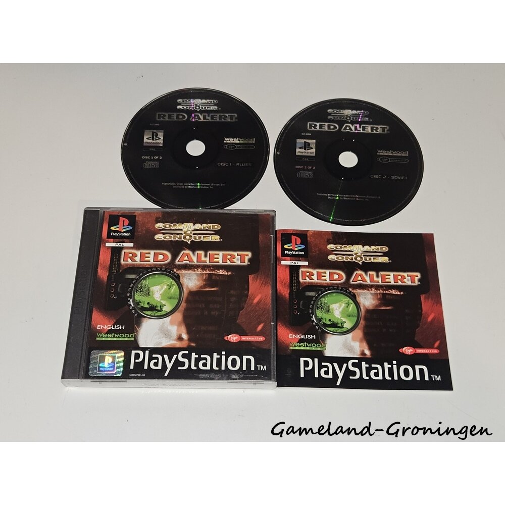 Command & Conquer Red Alert PS1 kopen | Gameland-Groningen - Gameland ...