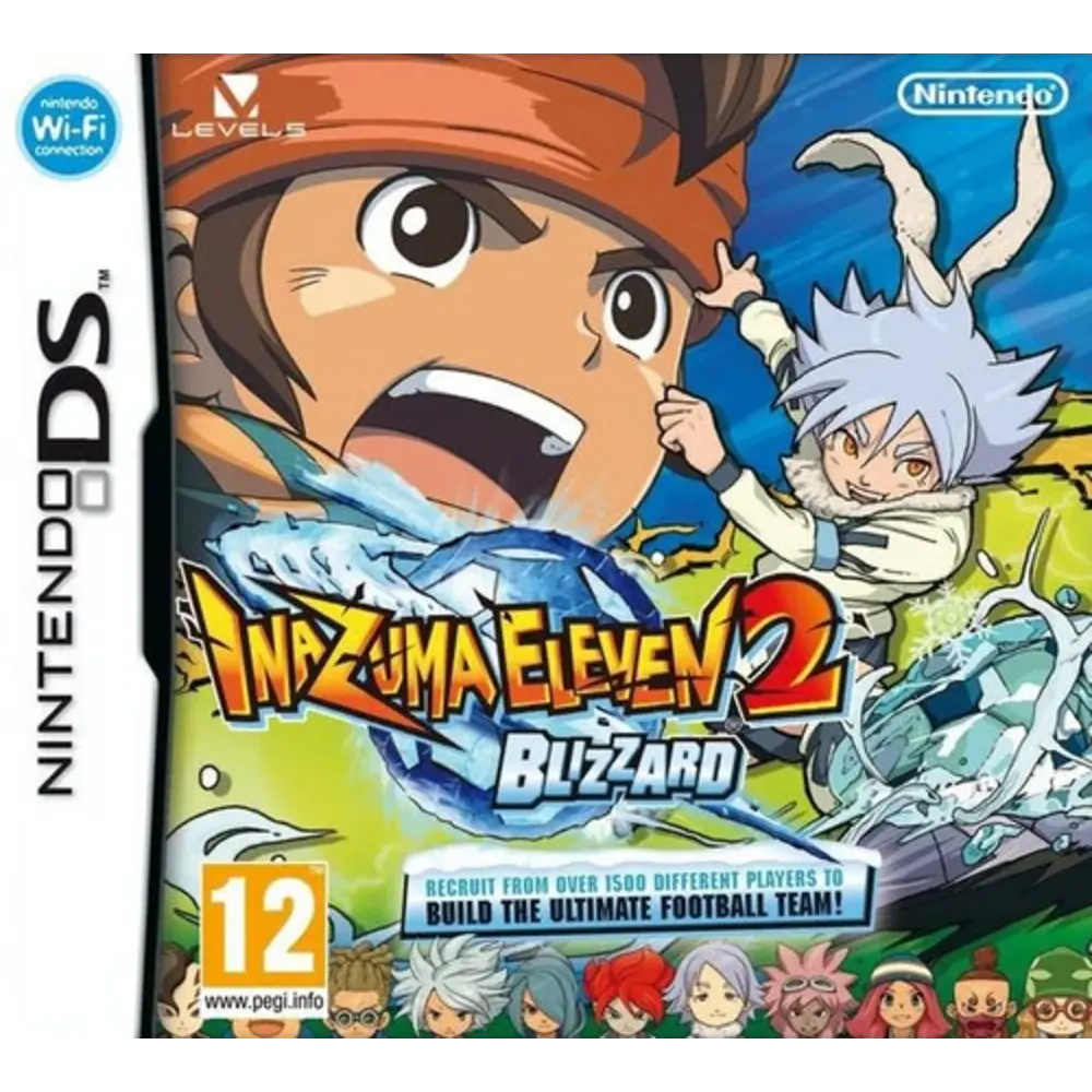 Inazuma Eleven 2 Blizzard Nintendo DS – Score at Gameland Groningen ...