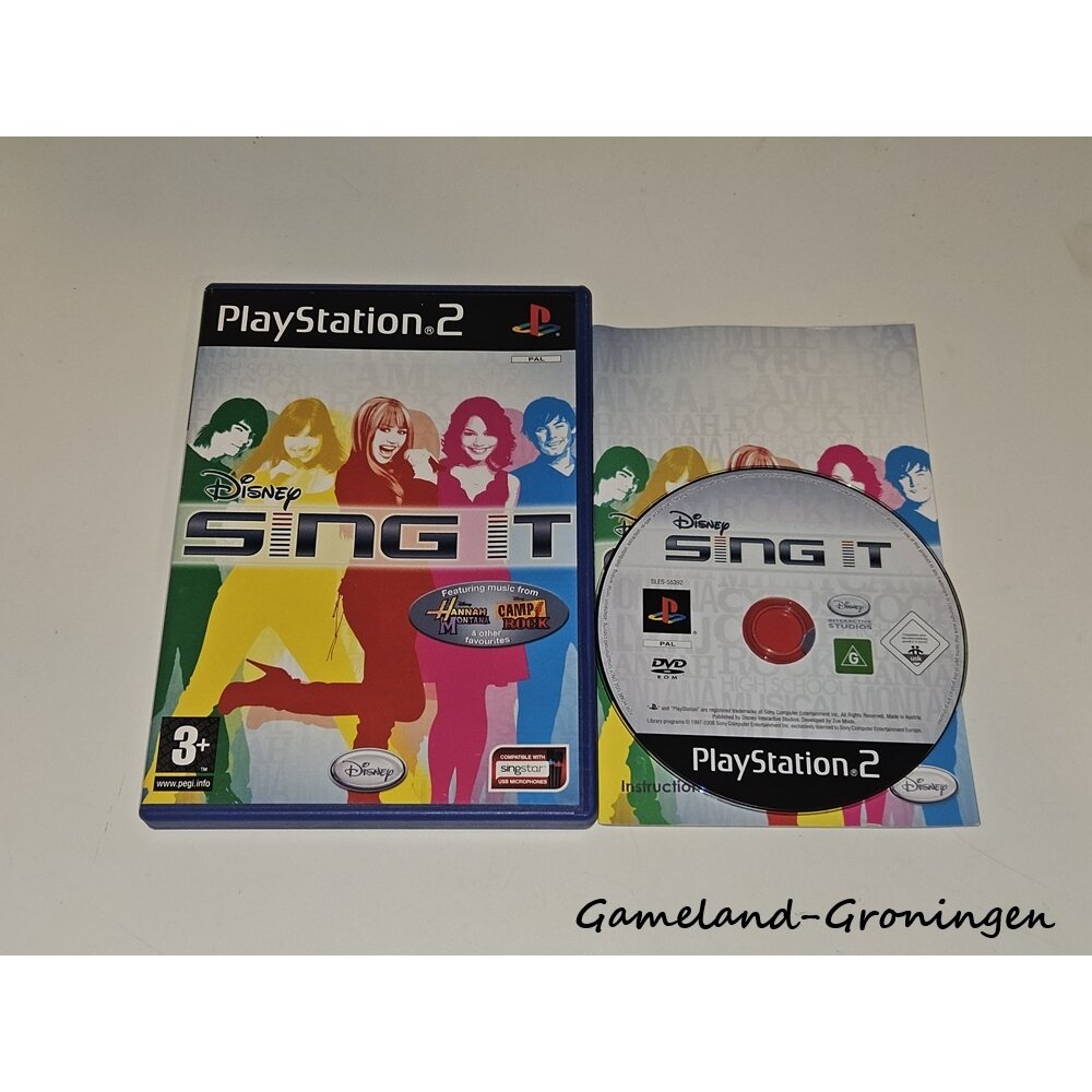 Disney's Sing It – PS2 | Sing your heart out at Gameland Groningen ...