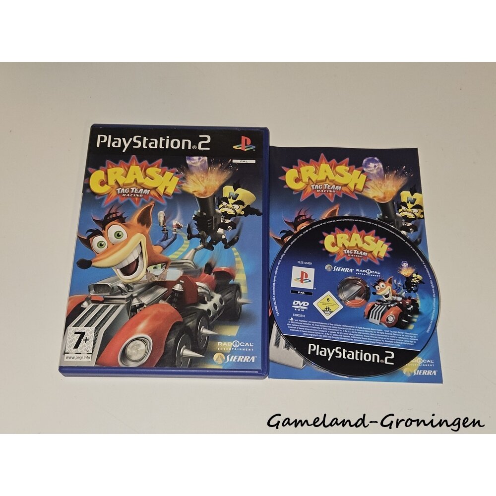 Crash Tag Team Racing PS2 Kopen – Gameland Groningen - Gameland-Groningen