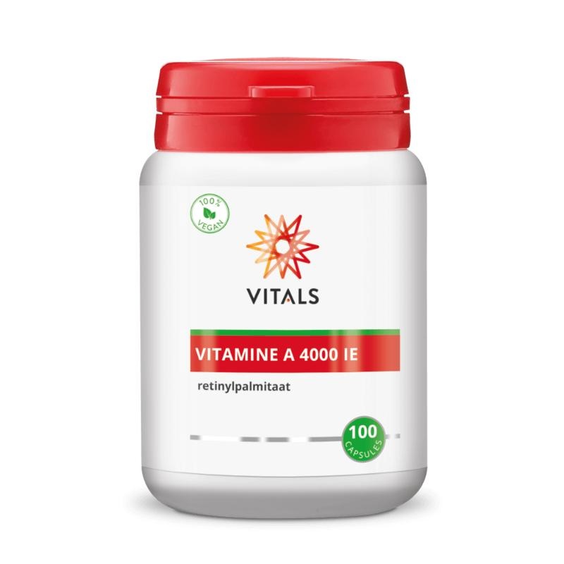 Vitals Vitamine A 4000IE - Vitabron