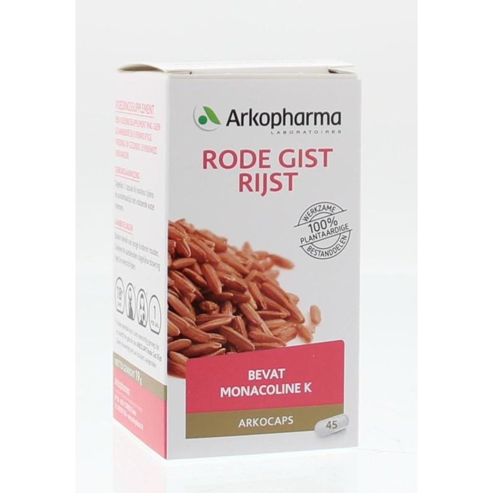 Arkocaps Rode gist rijst bio - Vitabron