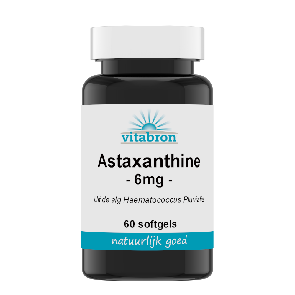 Astaxanthine 6mg 60 capsules - Vitabron