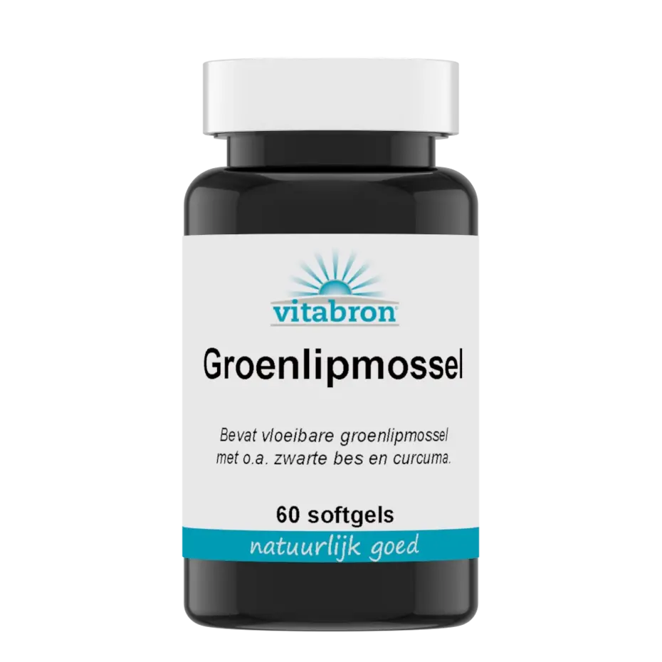 Groenlipmossel 60 of 120 capsules - Vitabron