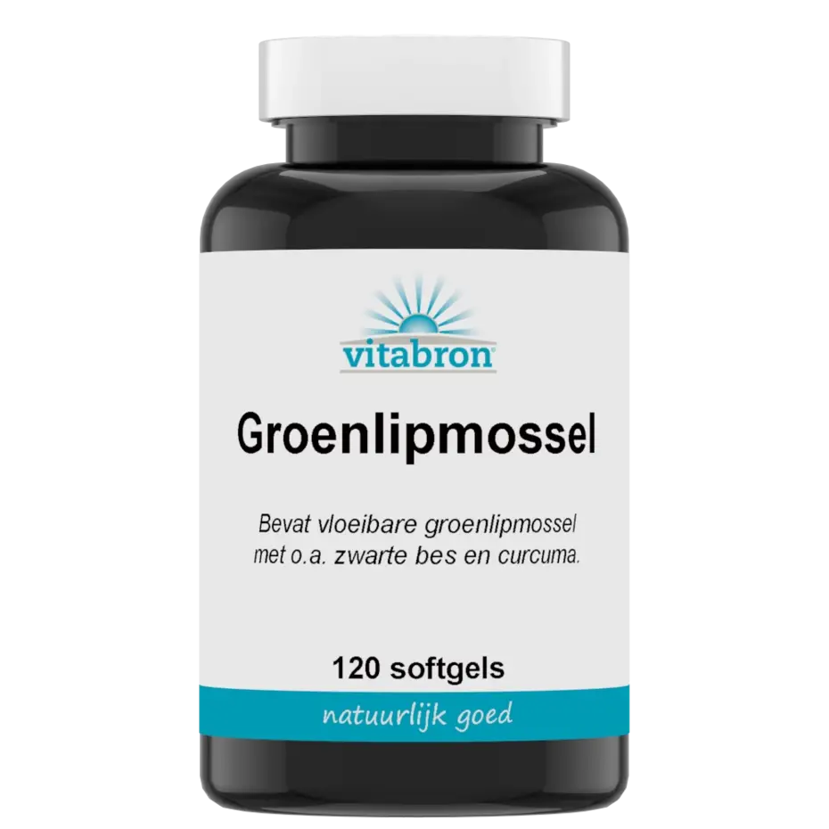 Groenlipmossel 60 of 120 capsules - Vitabron