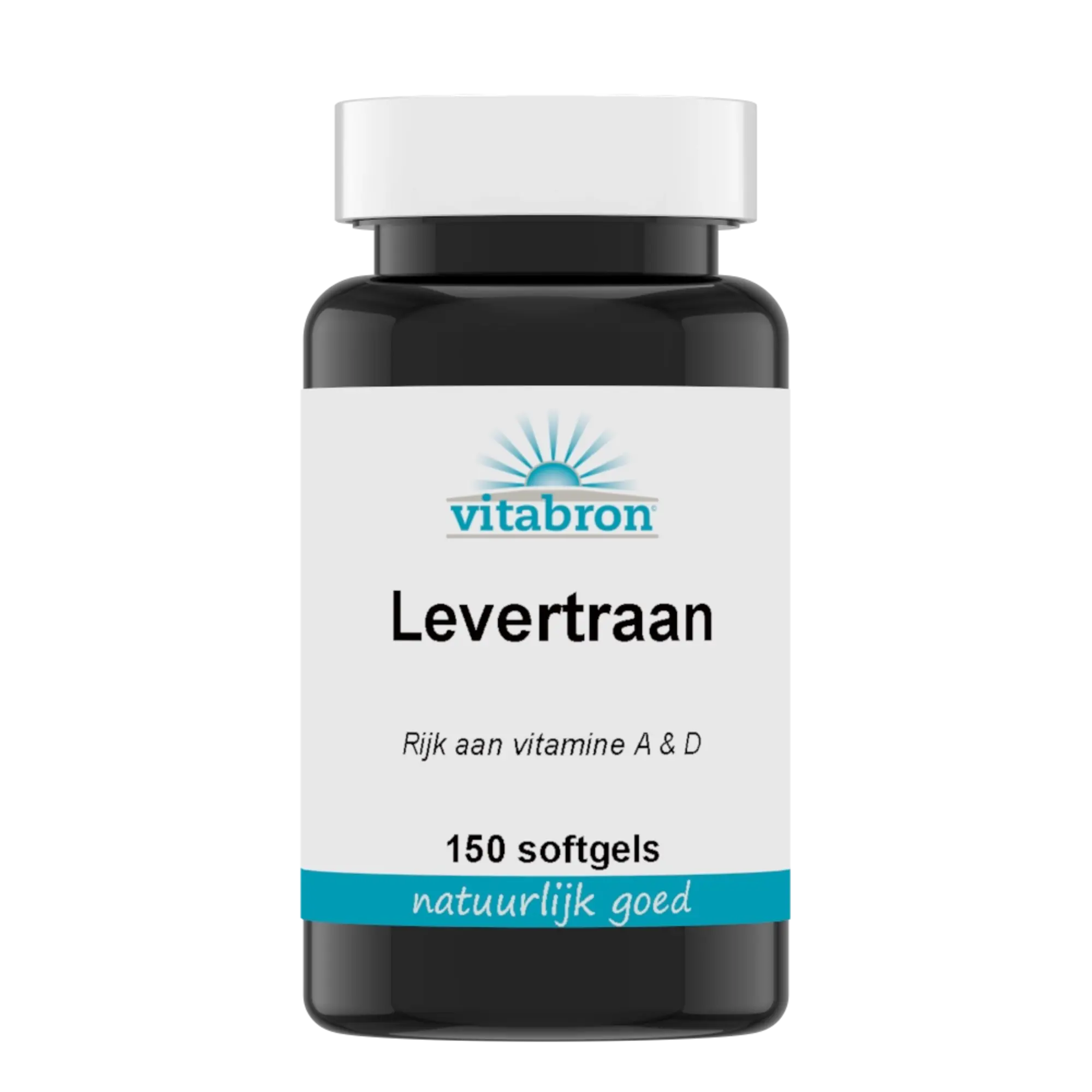 Bestel Levertraan 150 capsules - Vitabron