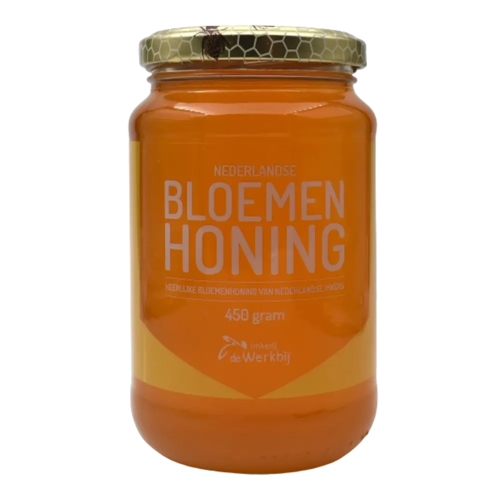 Koop Nederlandse Bloemenhoning 450 gram - Vitabron