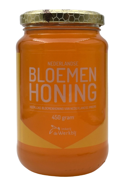 Koop Nederlandse Bloemenhoning 450 gram - Vitabron
