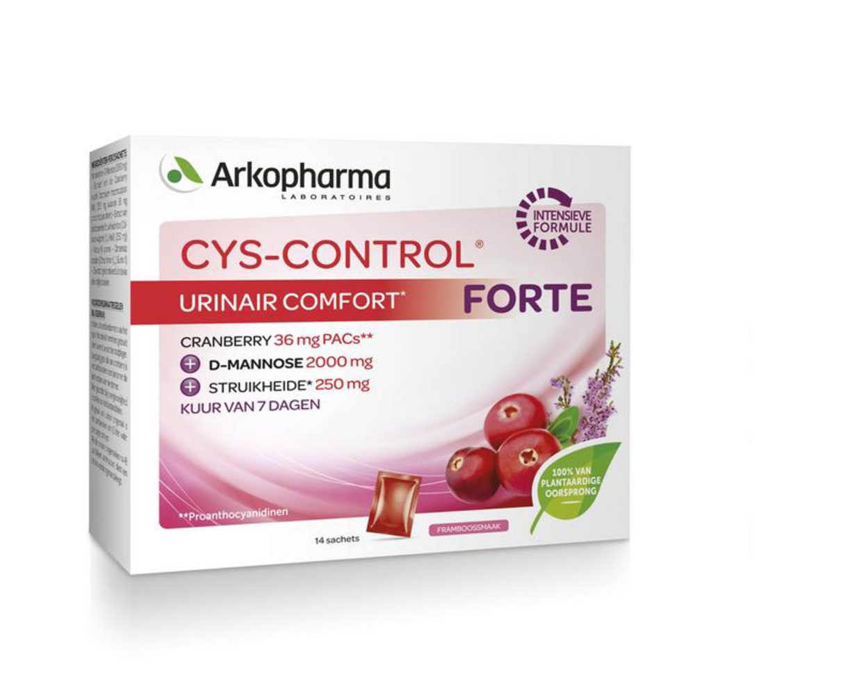 Koop Cys-Control Forte 14 sachets - Vitabron