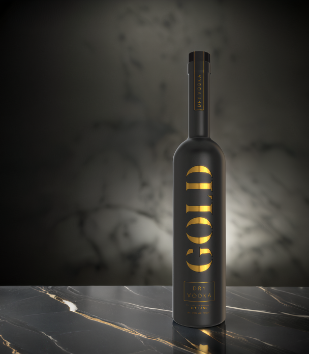 GOLD DRY VODKA 70CL - Club Vodka - Club Vodka