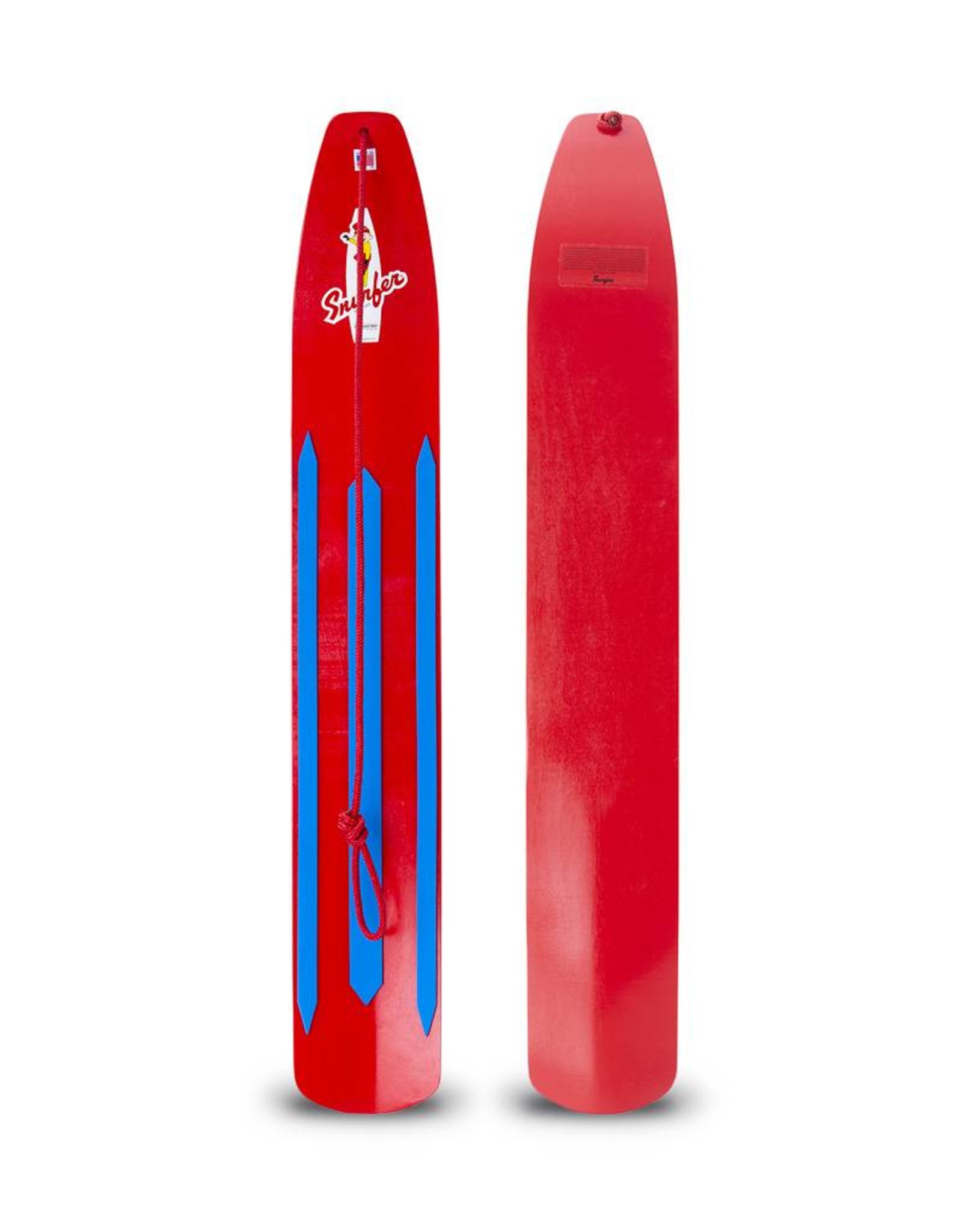 Snurfer The Classic Rocket Snow Surfer Rot - Crazy Dude