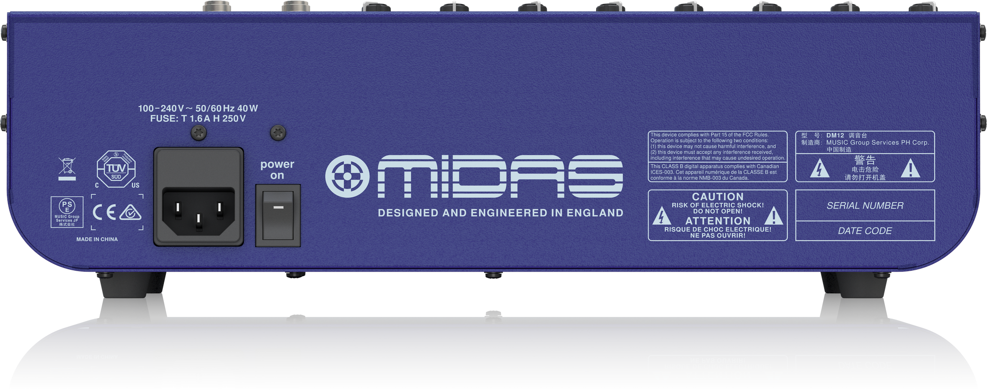 Midas - DM12 - The Audio Specialists Corporate