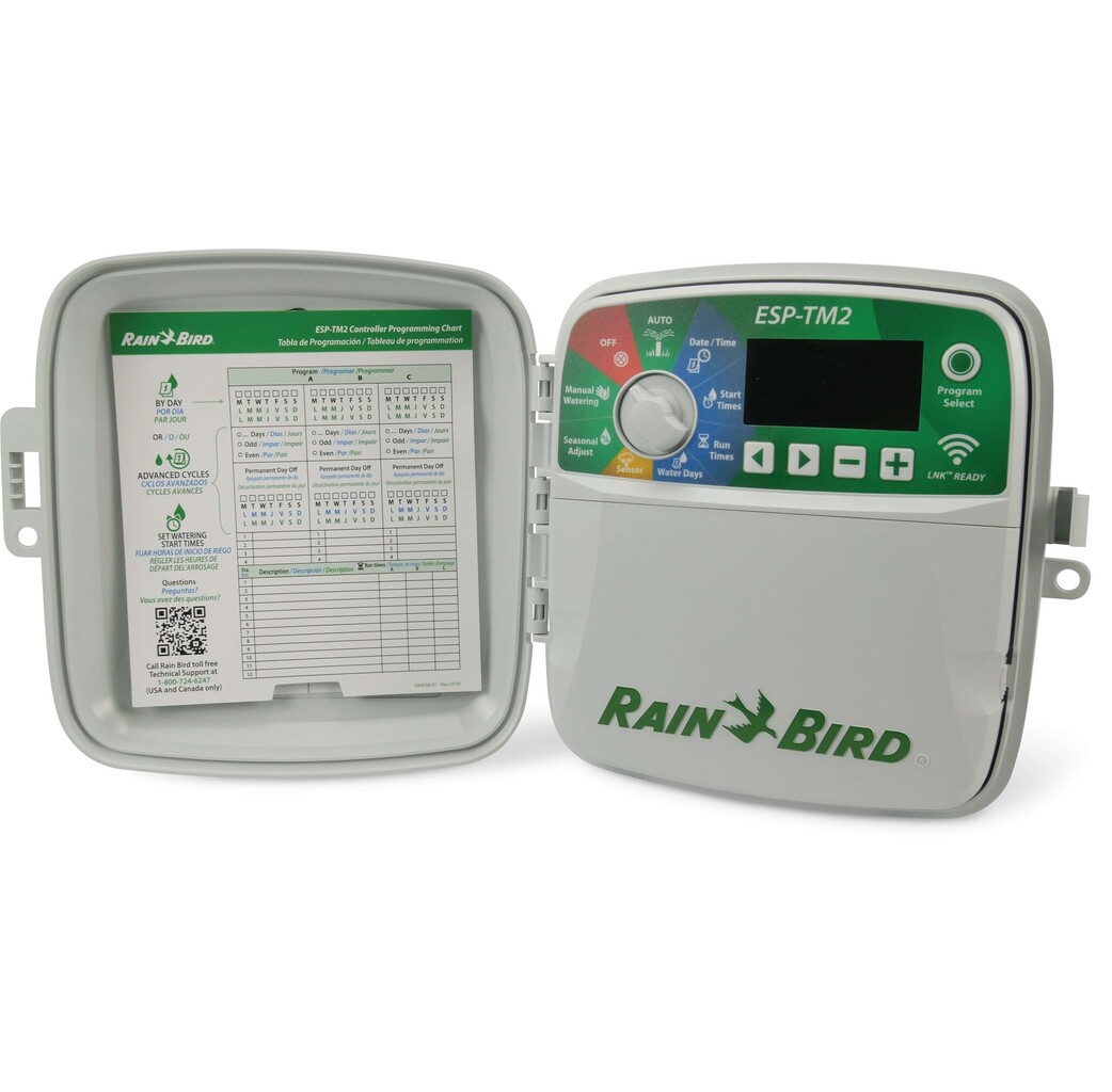 Rain Bird ESP-TM2 Beregeningscomputer - 4 stations outdoor - WiFi comp ... Rain Bird ESP-TM2 Beregeningscomputer - 4 stations outdoor - WiFi comp ...
