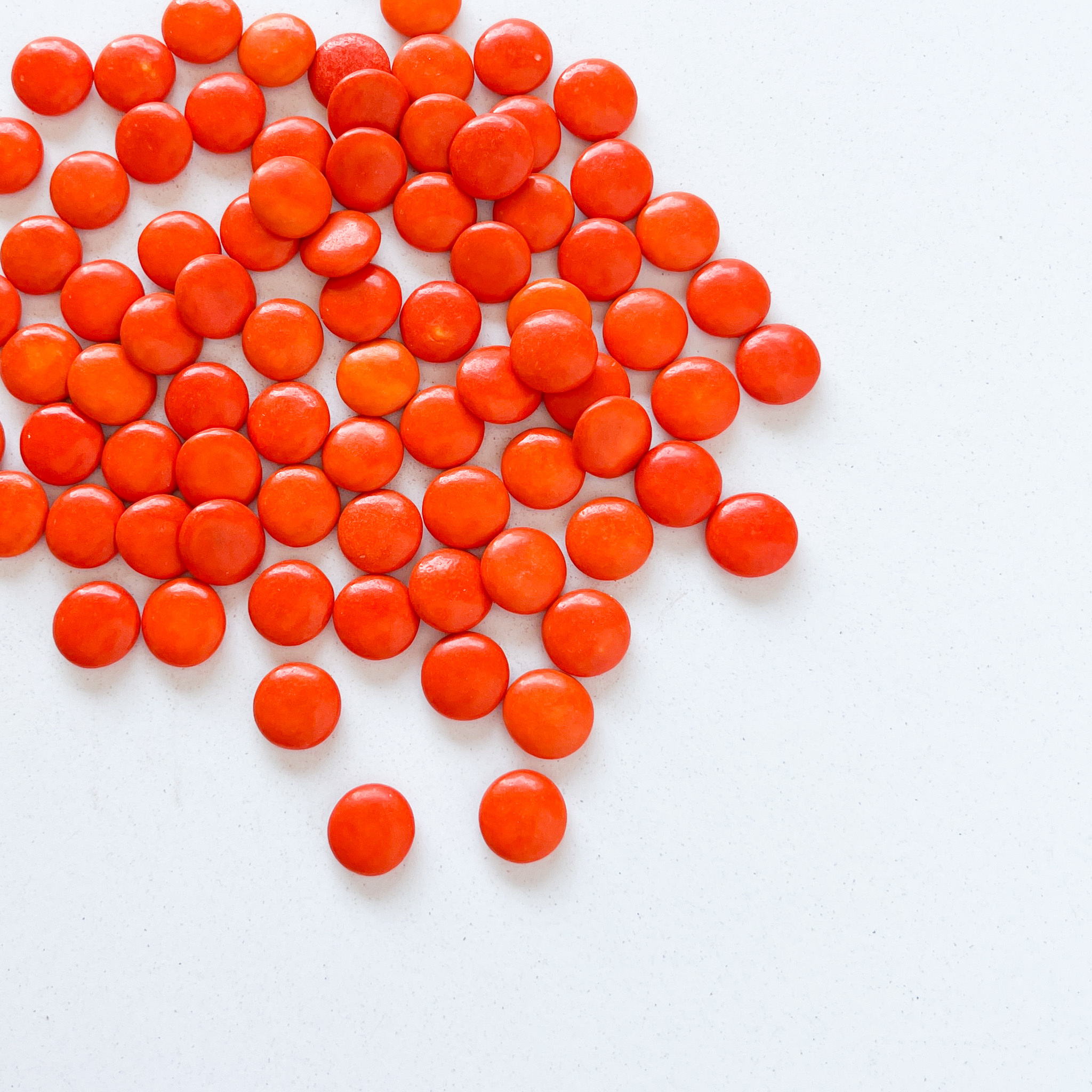 Lentilles De Bock in oranje voor jouw doopsuiker DIY - FestLab