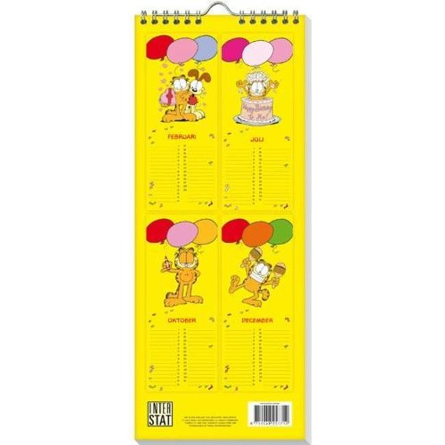 Calendario de cumpleaños de Garfield - Kalenderwinkel.nl