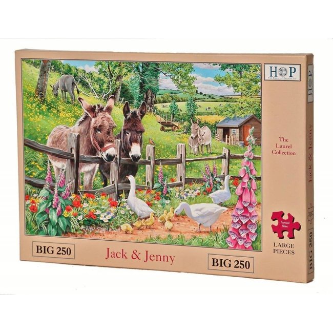 Jack & Jenny Puzzle 250 Stück XL | House of Puzzles - Kalenderwinkel.nl