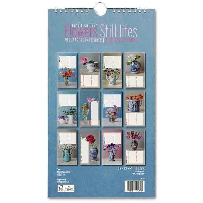 Aún Calendario Lifes Flores de cumpleaños Comprar? - Kalenderwinkel.nl